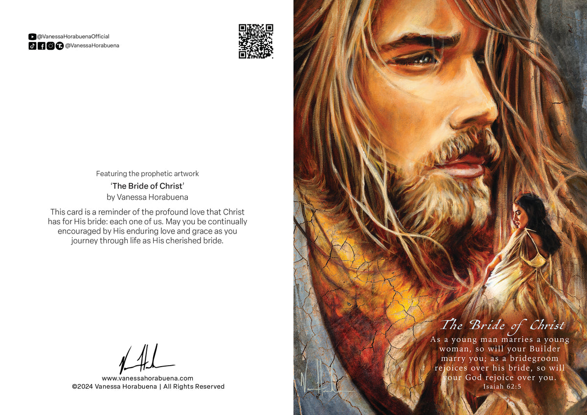 The Bride of Christ Greeting Card | Vanessa Horabuena