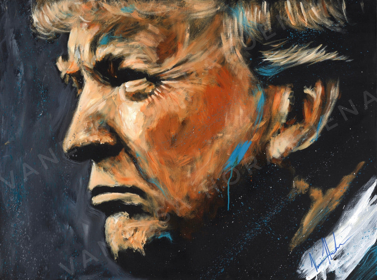 Buy Donald Trump Portrait Art Print | Vanessa Horabuena